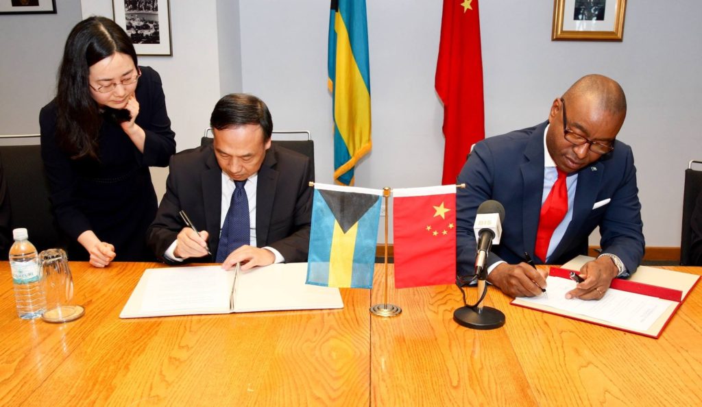 BAHAMAS SIGNS $12 MILLION BILATERAL AGREEMENT WITH CHINA – BAHAMAS ...