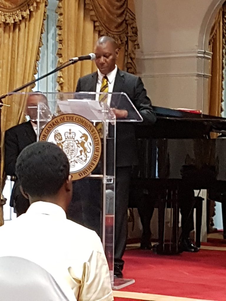 RICARDO P. DEVEAUX IS AN EXCELLENT ROLE MODEL FOR YOUNG BAHAMIAN MALES ...