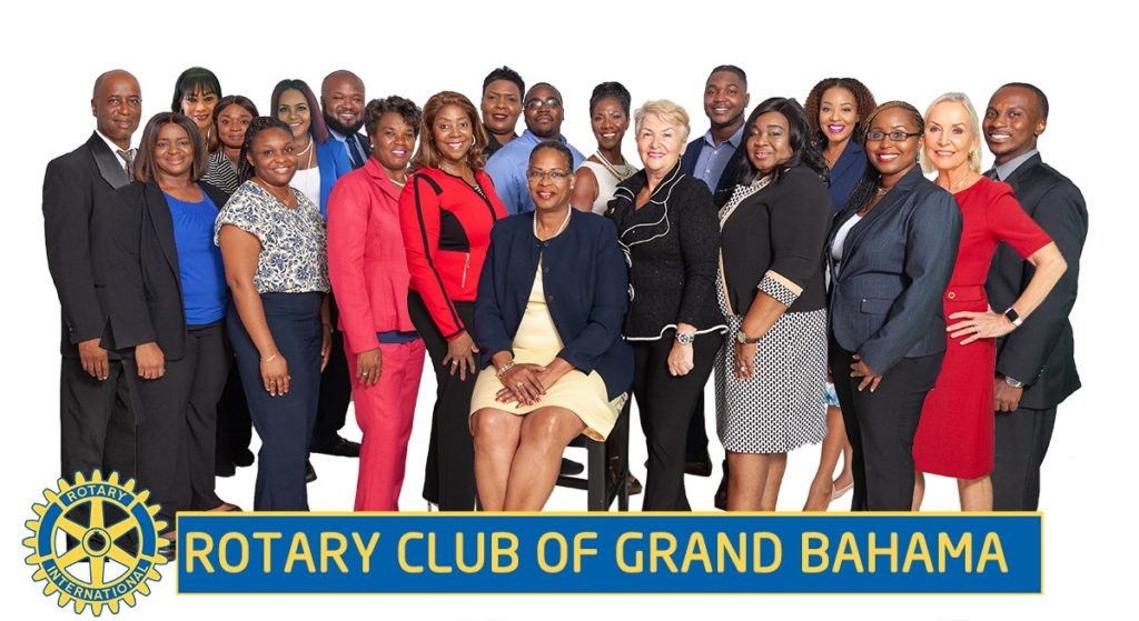 ROTARY CLUB OF GRAND BAHAMA MEMBERS GET READY TO OFFICIALLY MAKE THEIR ...