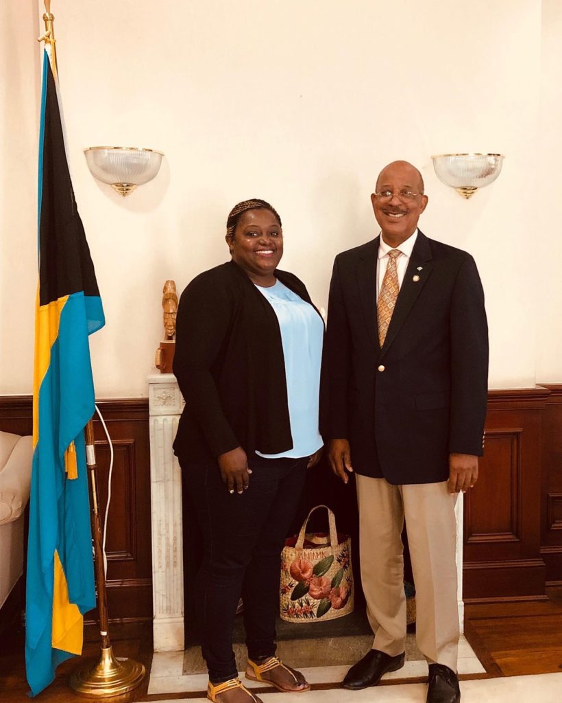 BAHAMIAN PRIMARY SCHOOL EDUCATOR PAYS COURTESY CALL ON AMBASSADOR ...