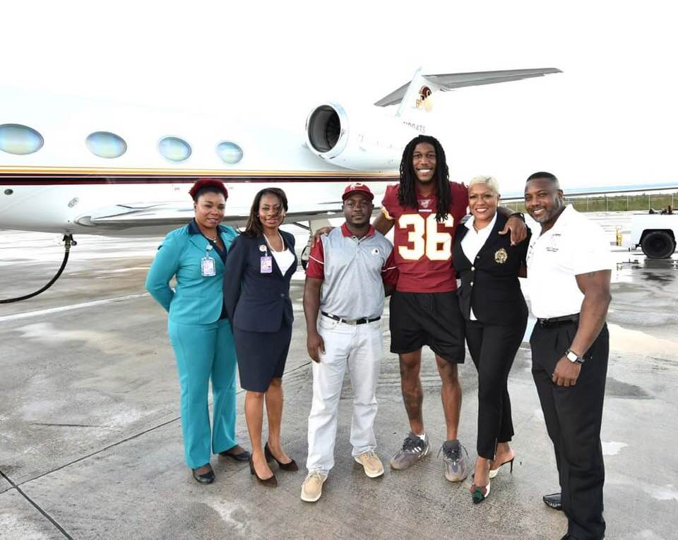 WASHINGTON REDSKINS SENDS PLANE FULL OF SUPPLIES TO THE BAHAMAS ...