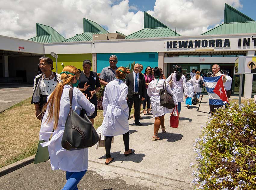 SAINT LUCIA WELCOMES CUBAN MEDICAL TEAM – BAHAMAS CHRONICLE SAINT LUCIA WELCOMES CUBAN MEDICAL TEAM – BAHAMAS CHRONICLE
