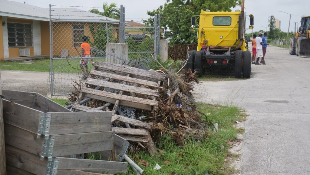 LEWIS AND PINTARD JOIN FORCES IN ISLAND-WIDE CLEAN-UP CAMPAIGN ...