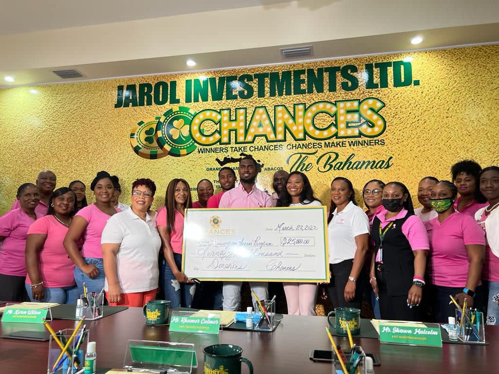 CHANCES DONATES $25,000 TO MAMMOGRAPHY PROGRAM – BAHAMAS CHRONICLE