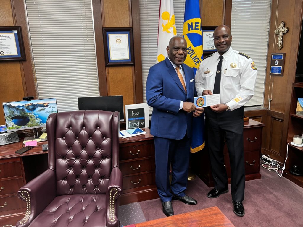 BAHAMAS AMBASSADOR WENDALL JONES MEETS WITH NEW ORLEANS SUPERINTENDENT ...