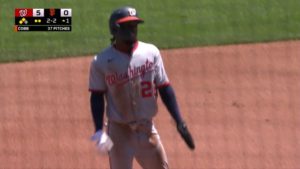 FOX GETS FIRST HIT IN THE MAJORS, GOES 2-FOR-5 – BAHAMAS CHRONICLE