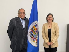 BAHAMAS AMBASSADOR FOR HUMAN RIGHTS DAMIAN GOMEZ HOLDS SERIES OF ...