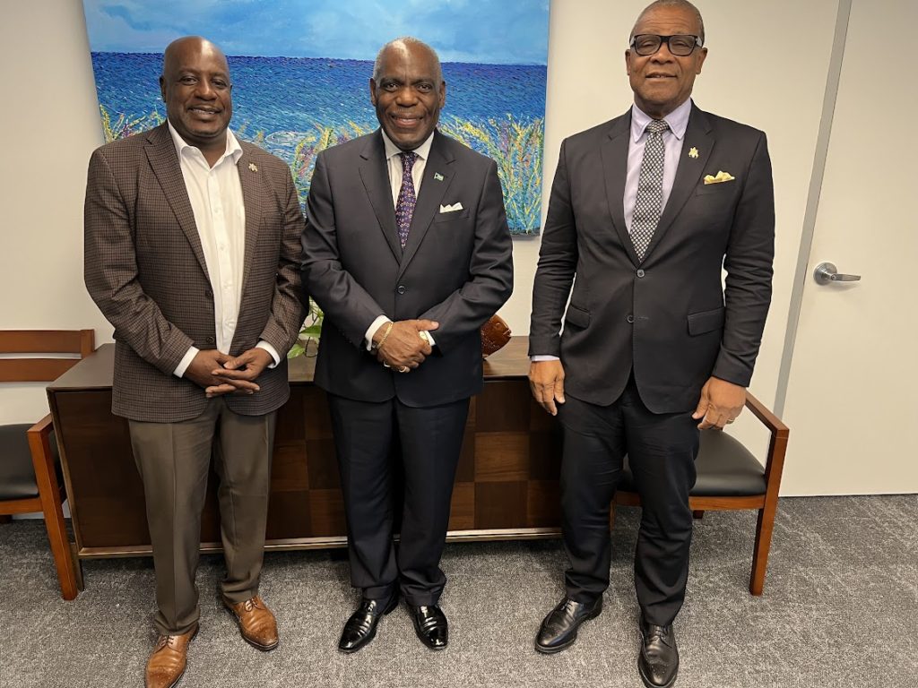 TURKS AND CAICOS PREMIER MISICK PAYS COURTESY CALL ON AMBASSADOR JONES ...