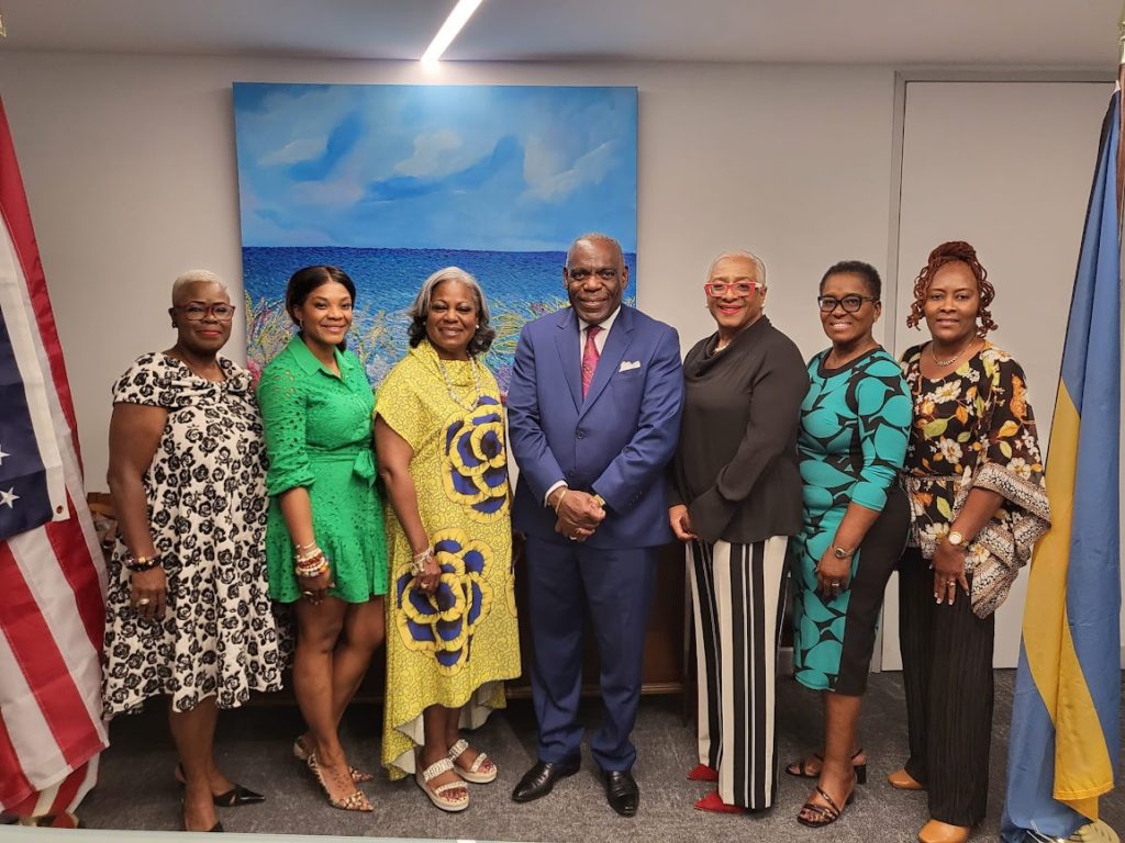 IBWPPI BOARD OF DIRECTORS PAY COURTESY CALL ON AMBASSADOR JONES ...