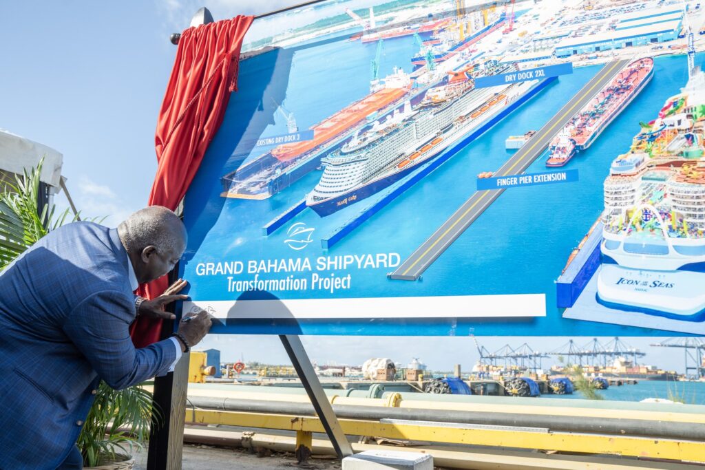GROUNDBREAKING HELD FOR GRAND BAHAMA SHIPYARD’S $600 MILLION EXPANSION ...