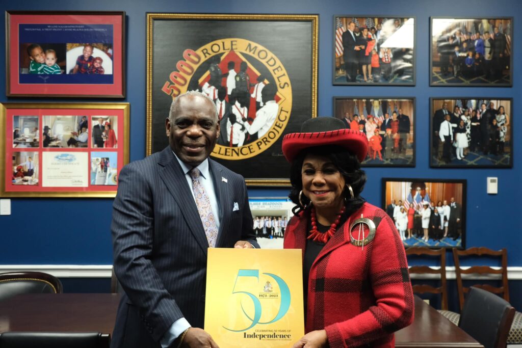 AMBASSADOR JONES PAYS COURTESY CALL ON CONGRESSWOMAN WILSON – BAHAMAS ...