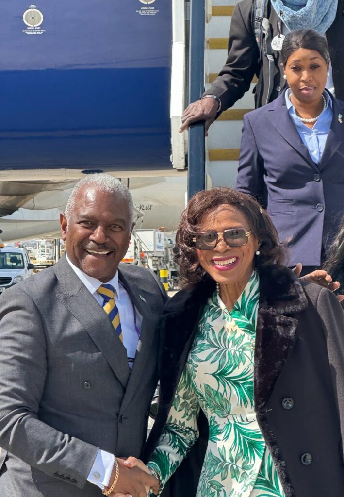 BAHAMAS GOVERNOR-GENERAL ARRIVES IN LONDON TO RECEIVE DAME GRAND CROSS ...